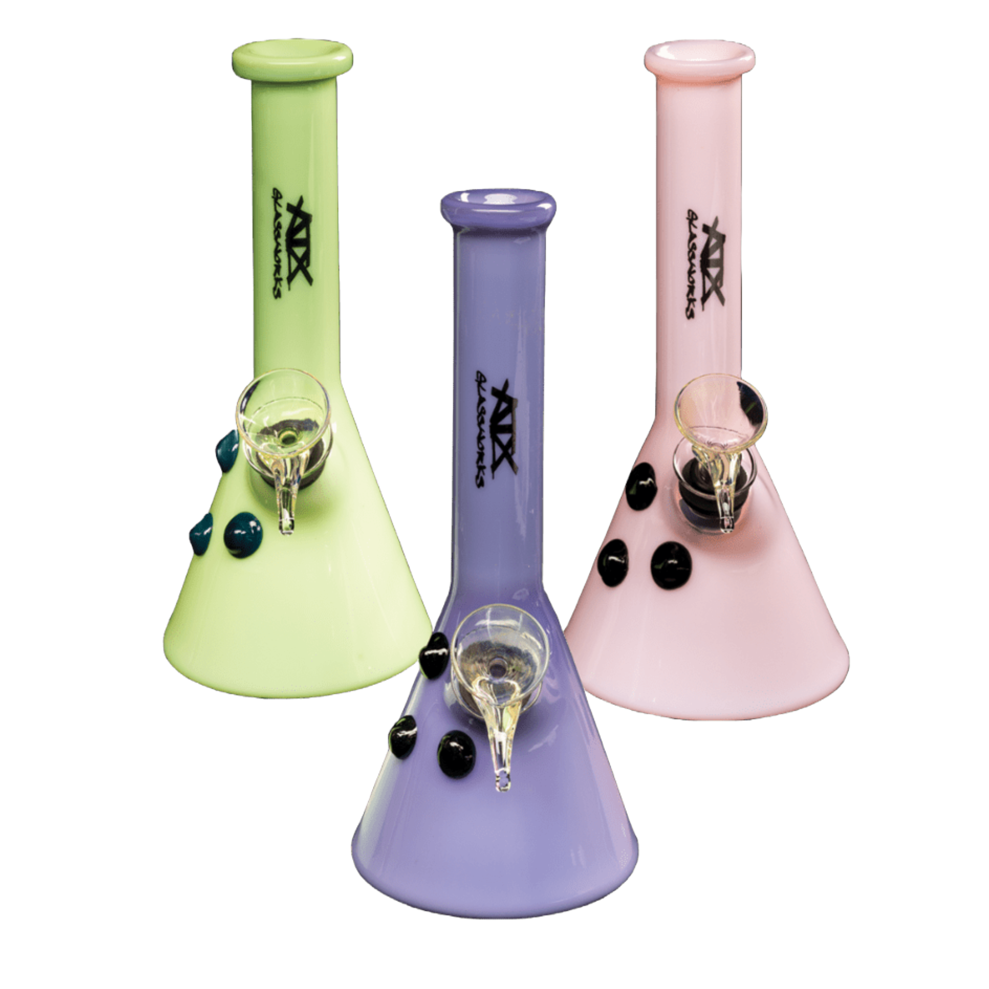 ATX Glass Beaker Water Pipe - Handcrafted in Austin, Texas – Funkyskunk